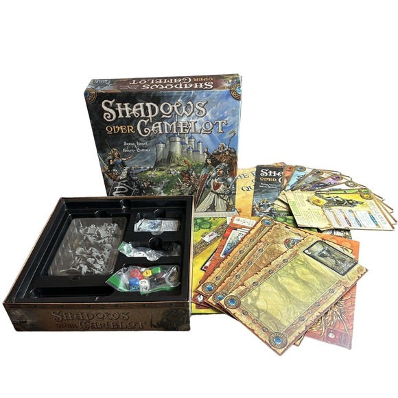 Days of Wonder | Games | Shadows Over Camelot Board Game 205 Complete ...
